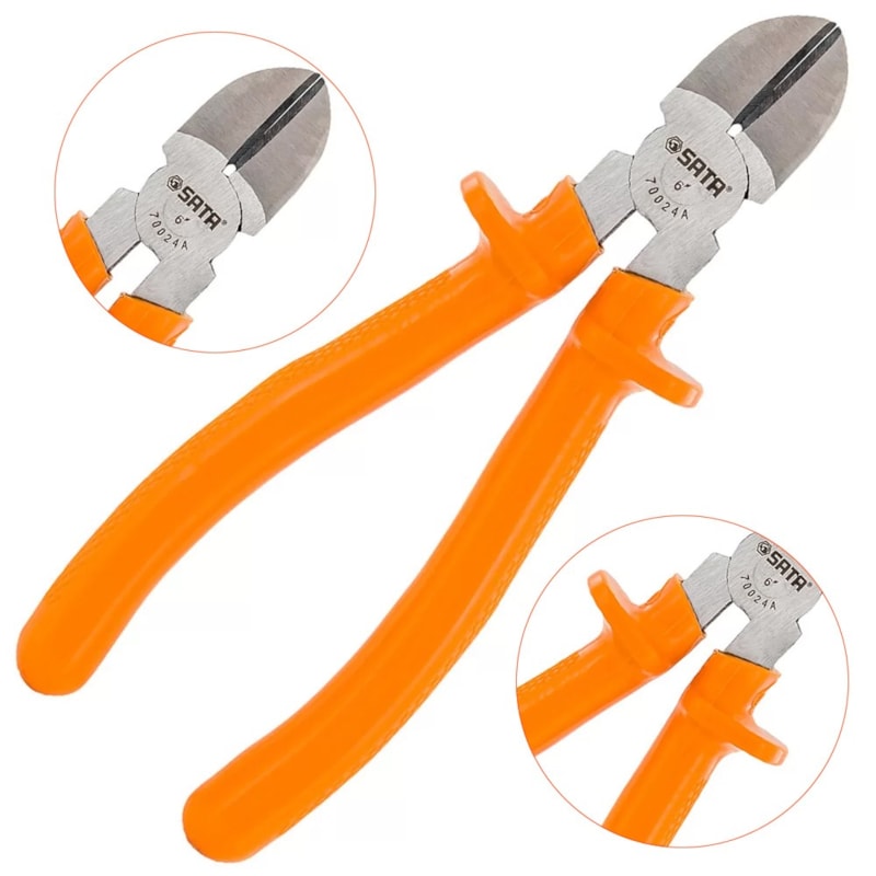 ALICATE DE CORTE DIAGONAL ISOLADO 6 POLEGADAS - ST70024AST SATA - HBR Flex