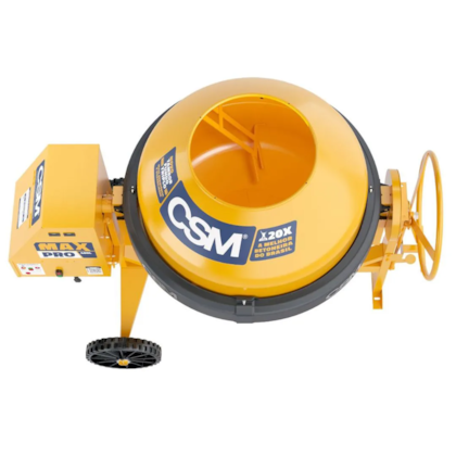 BETONEIRA 400L MAX PRO MONOFÁSICO - 71000220 CSM - HBR Flex