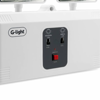 BLOCO AUTÔNOMO LED P/ ILUMINAÇÃO DE EMERGÊNCIA 20W 6500K 2200 LUMENS ...