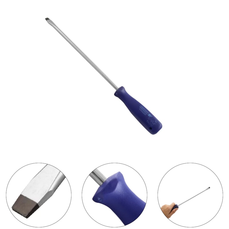 CHAVE DE FENDA SIMPLES PARA BORNES 150 B-1/4X6" - 035960 GEDORE - HBR Flex