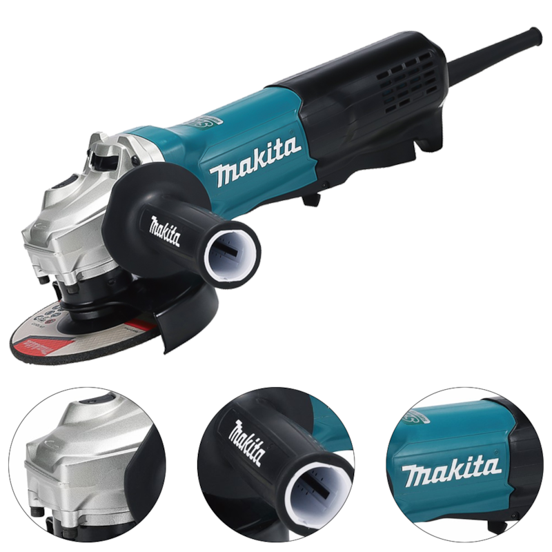 ESMERILHADEIRA ANGULAR 125MM - GA5095X04 MAKITA - HBR Flex