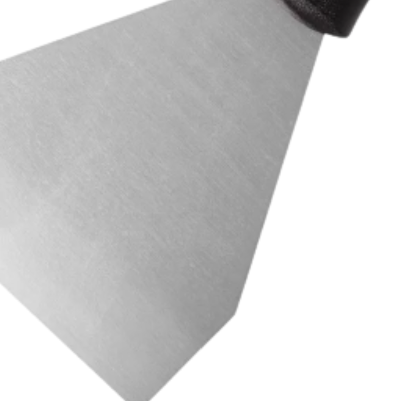 ESPÁTULA DE AÇO 10CM 100MM COM CABO DE PVC - MOMFORT - HBR Flex