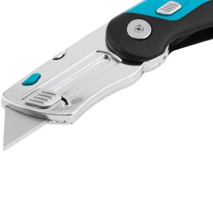 ESTILETE DOBRÁVEL 18 MM TRAPEZOIDAL 2 LÂMINAS - 7885255 GROSS - HBR Flex