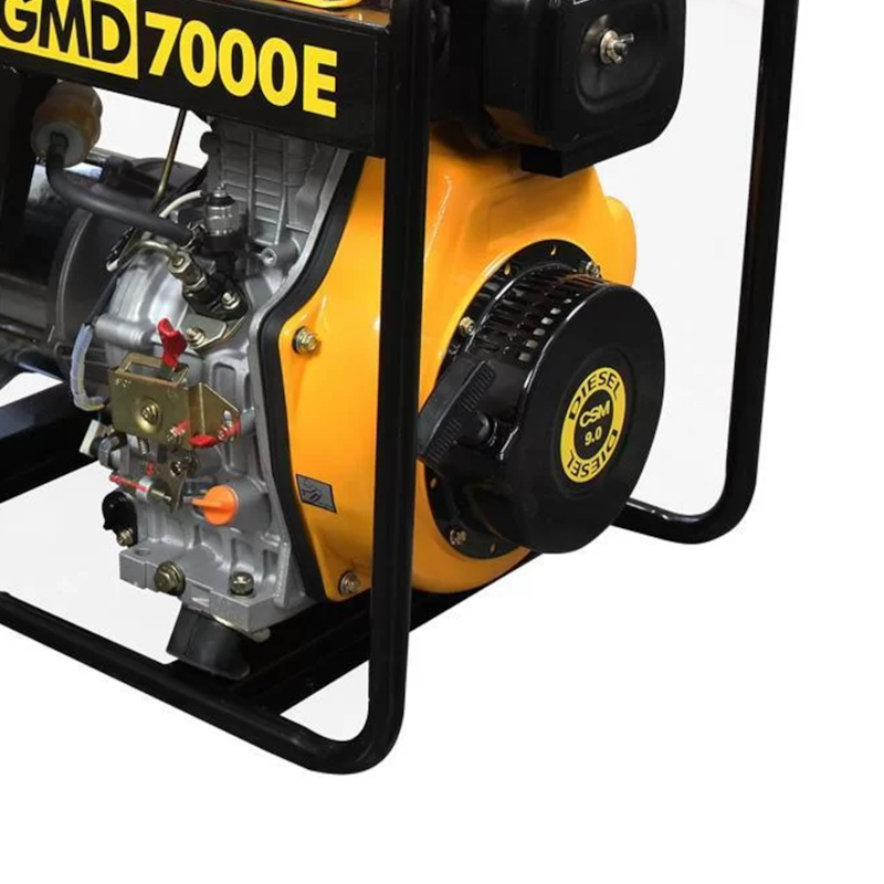 GERADOR PORTÁTIL GMD 7000E MONOFÁSICO 127/220V A DIESEL 9 HP - 40144421 ...