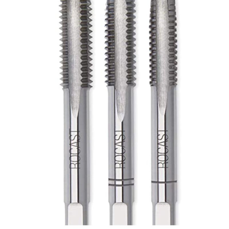 MACHO MANUAL AÇO HSS ROSCA MÉTRICA GROSSA M16 PASSO 2,00MM 3 PCS - 22 ...