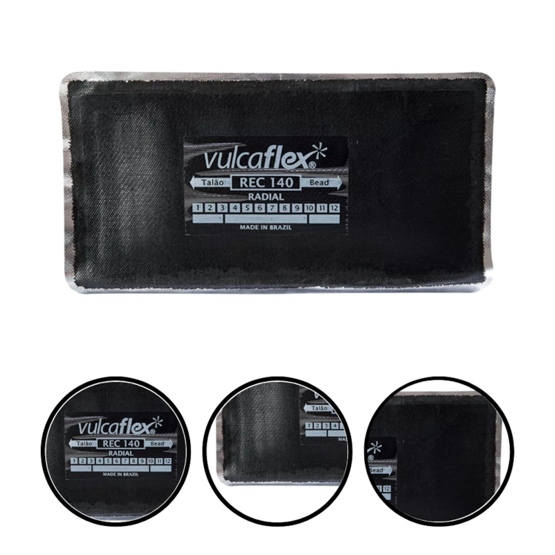 MANCHÃO REC 140 100X200MM - 2067 REC VULCAFLEX - HBR Flex