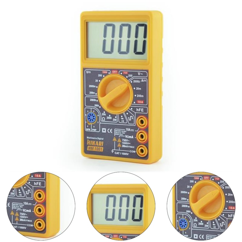 MULTIMETRO DIGITAL HM-1001 - 21N240 HIKARI - HBR Flex