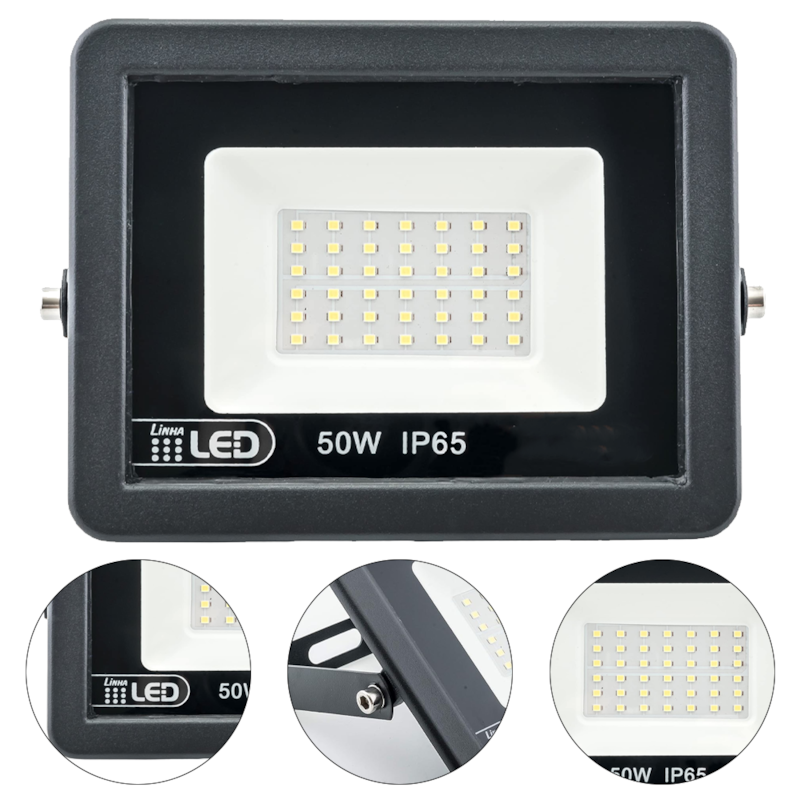 REFLETOR DE LED 50W 6500K - 0000000001352 FORLUZ - HBR Flex