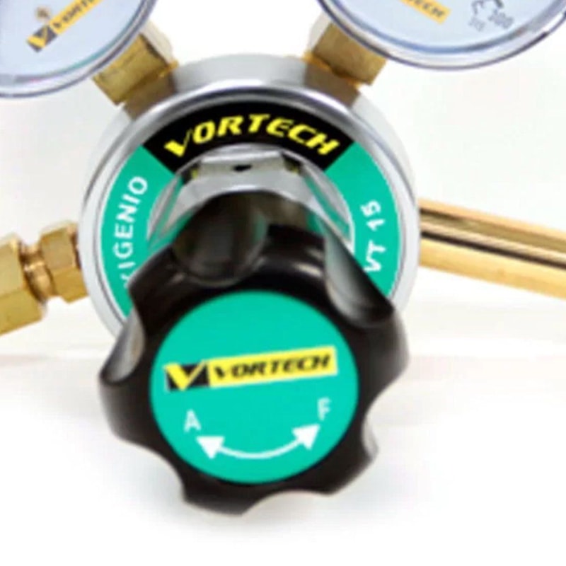 REGULADOR DE PRESSÃO DE OXIGÊNIO PARA SOLDA E CORTE VT-15 - 1500600200008 VORTECH - HBR Flex