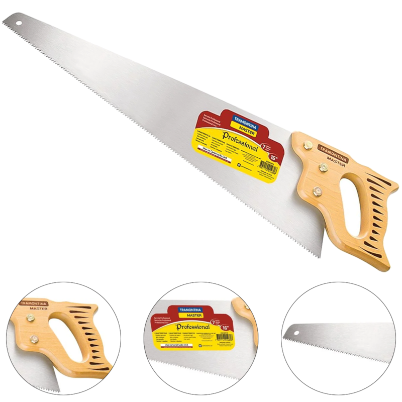 SERROTE PROFISSIONAL 22" COM 7 DENTES POR POLEGADA - 43240022 ...