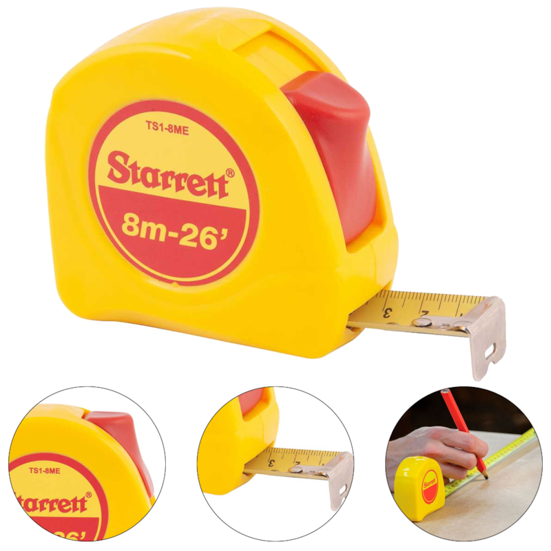 TRENA DE BOLSO 8M/26' - STS1-8ME STARRETT - HBR Flex