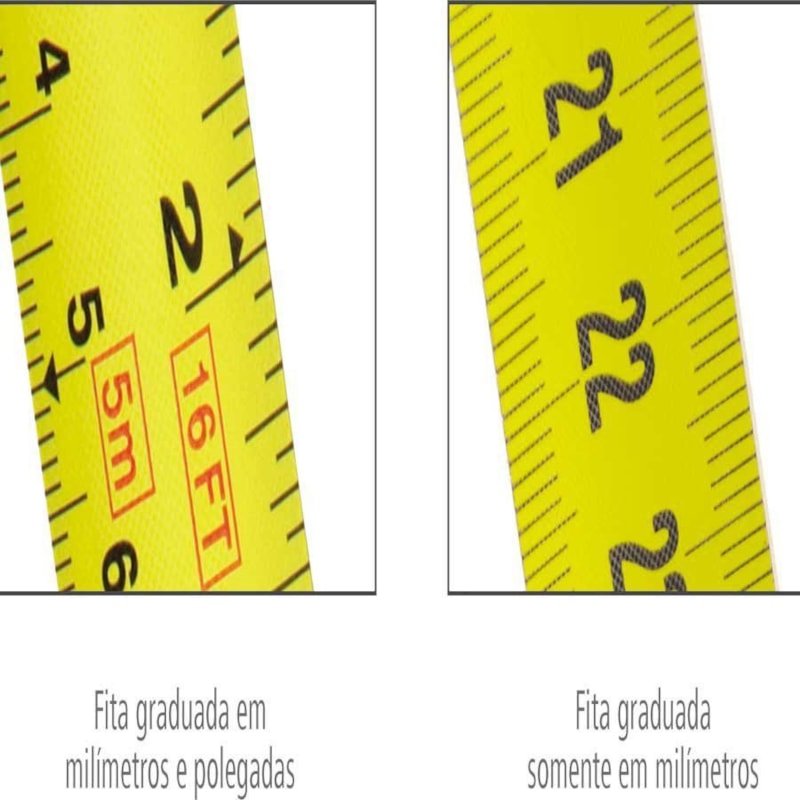 TRENA DE BOLSO STARRETT 3M/10 MM/POL - STARRETT - KTS12-3ME-S - HBR Flex