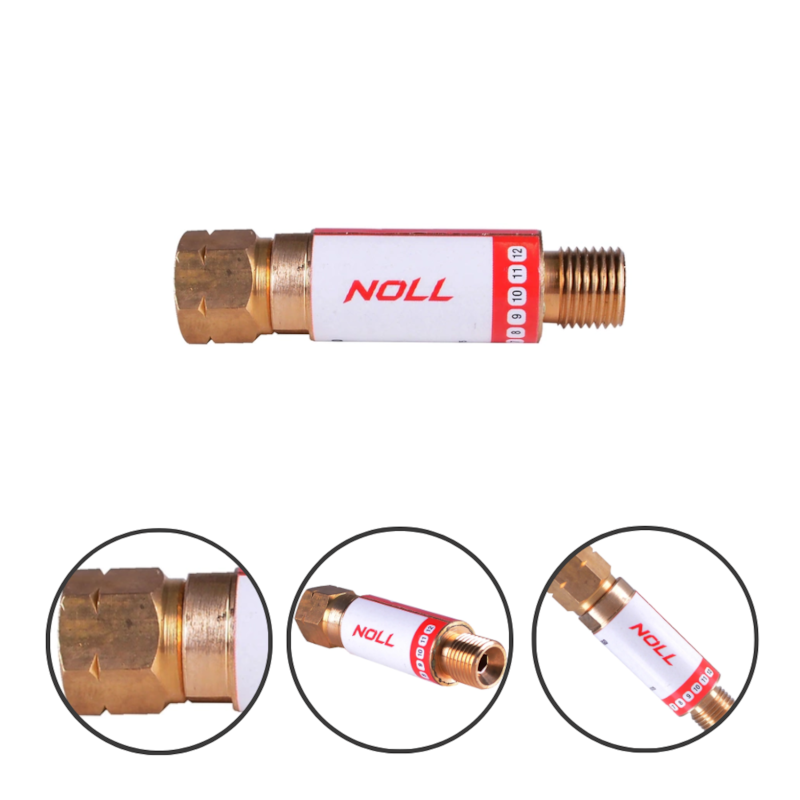 VÁLVULA CORTA FOGO MAÇARICO ACETILENO - 344,0004 NOLL - HBR Flex