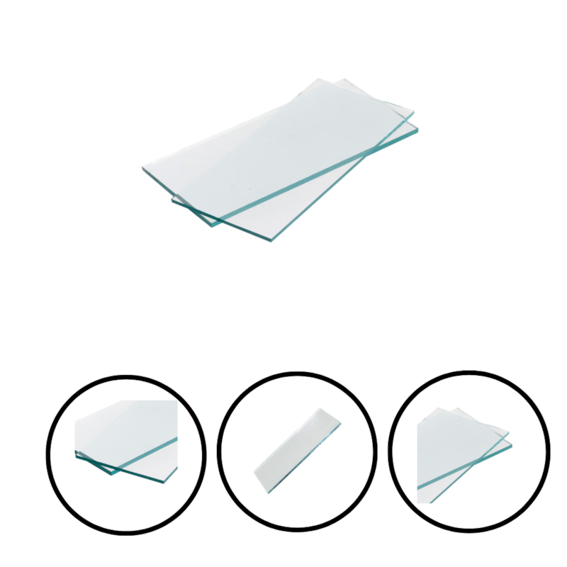 VIDRO INCOLOR RETANGULAR 51X108MM - 012251212 CARBOGRAFITE - HBR Flex